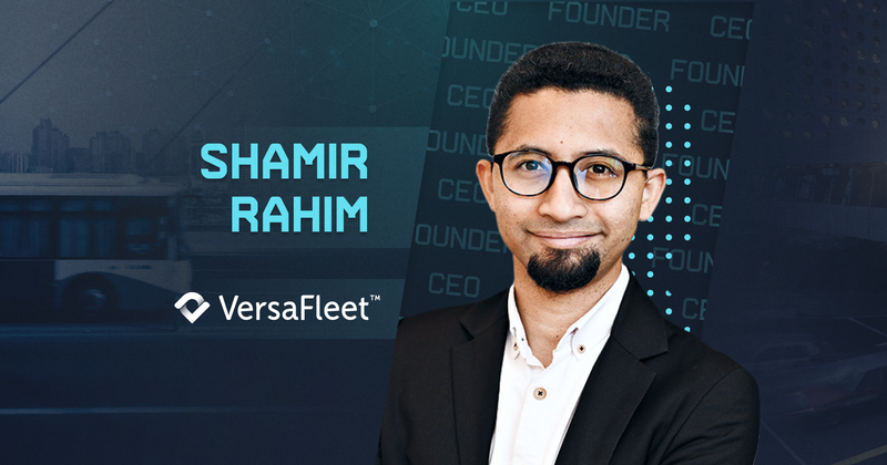 Last-Mile Efficiency: a conversation with Shamir Rahim, Founder of VersaFleet - DataRoot Labs